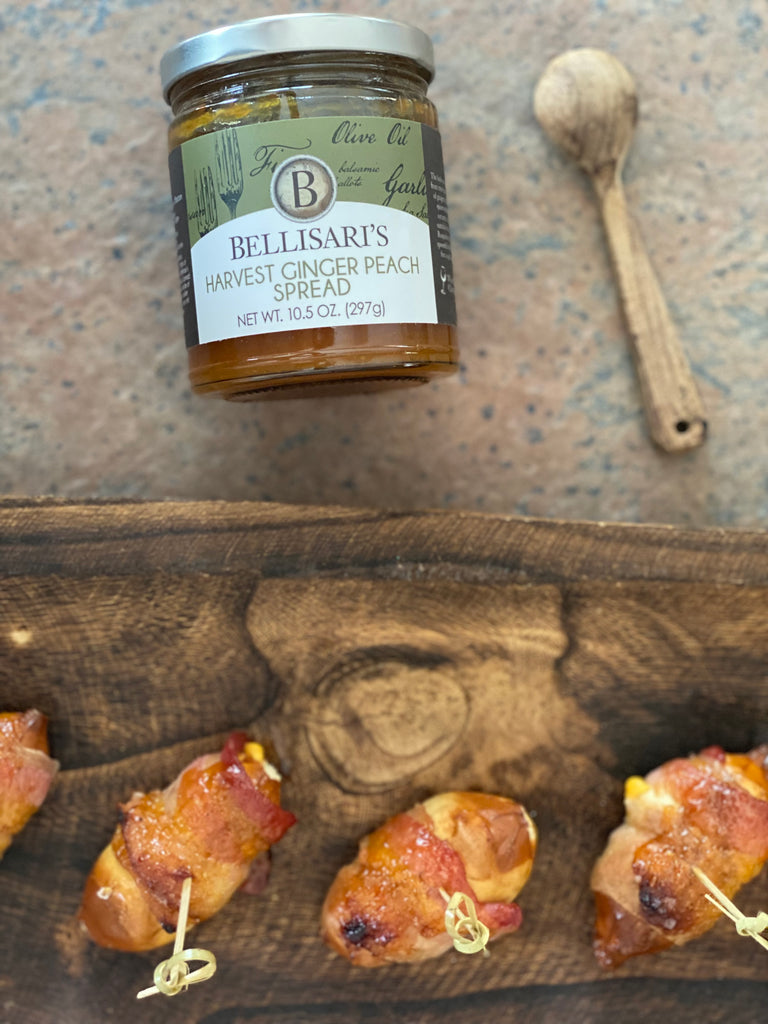 Let's Make This: Bellisari's Harvest Ginger Peach Pretzel Bites ...